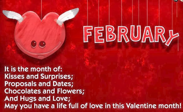 February is the month of | Valentine day SMS, Happy Valentine Day ...