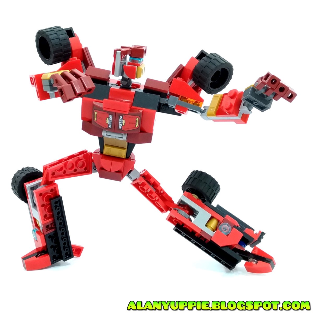 LEGO MOC Batman Red Tumbler Transformer, from set 31100 and 76140 by ...