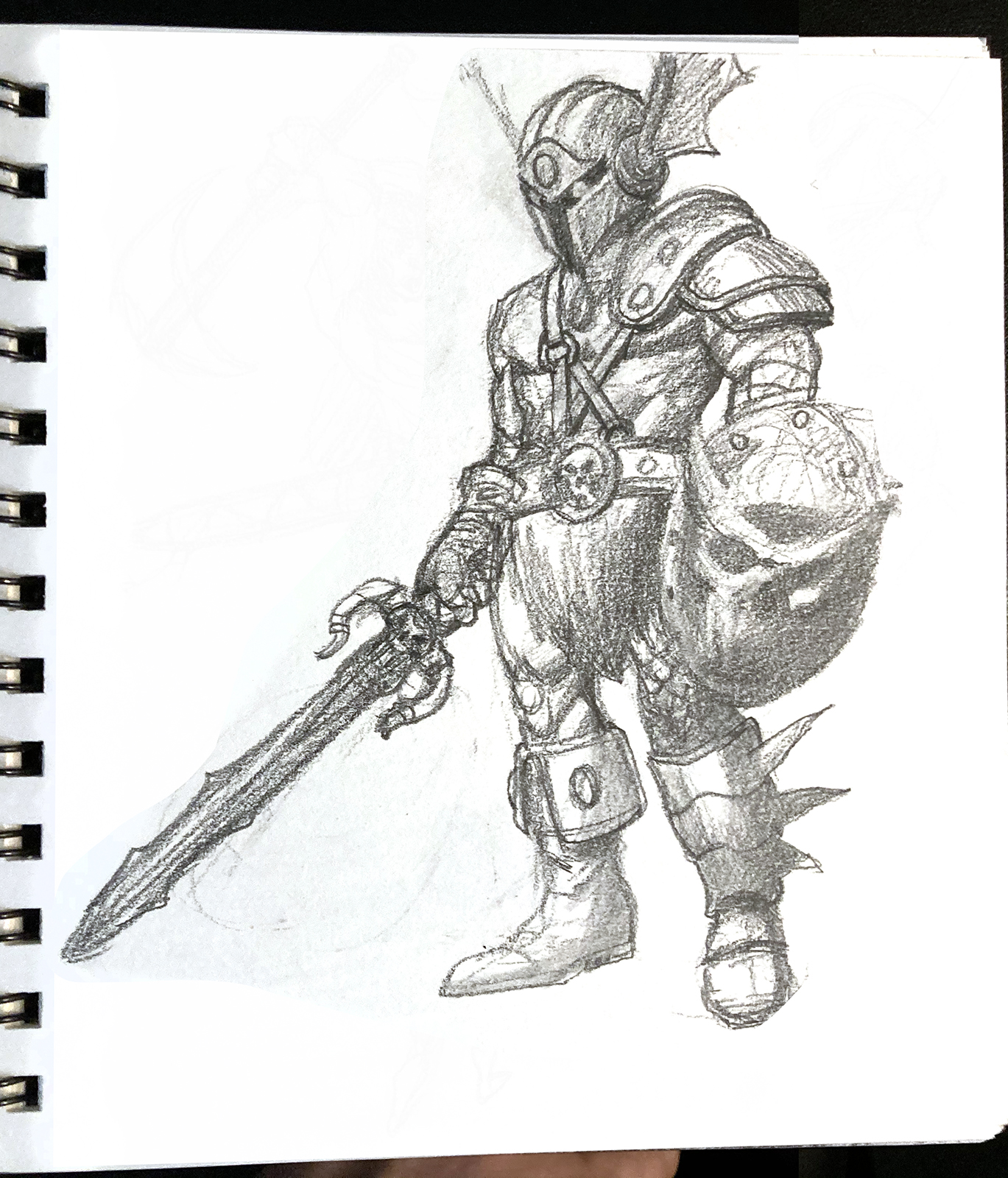 Dungeoneering Game Blog: Warduke Sketch