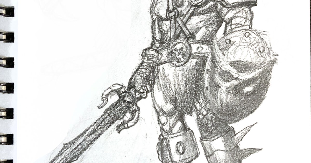 Dungeoneering Game Blog: Warduke Sketch