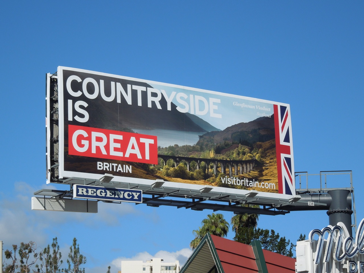 BONUS DAY: Visit Britain 2012 tourism billboards... | Road Billboard