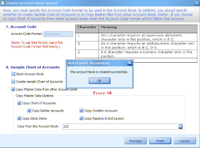 AutoCount实用小贴士: How to Create a New Account Book