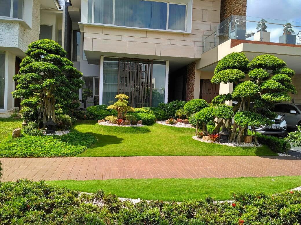 20 Desain Taman Gaya Modern - TUKANG TAMAN SURABAYA