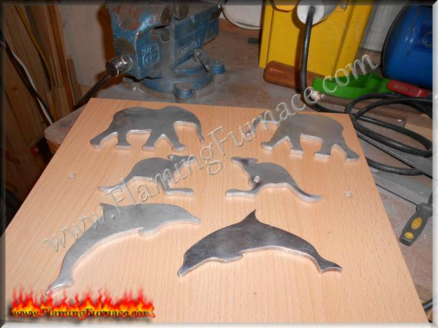 Foundry Sand Casting Project For My Kids Room ~ Metal casting projects