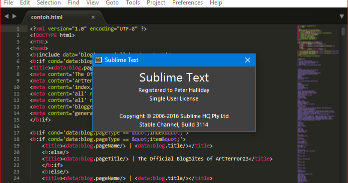 Download Sublime Text 3 Build 3114 - Software Download