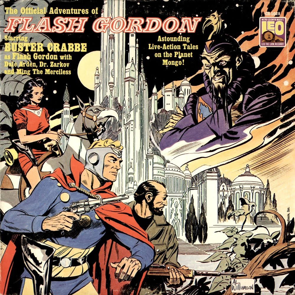Cap'n's Comics: Flash Gordon Album Cover by Al Williamson