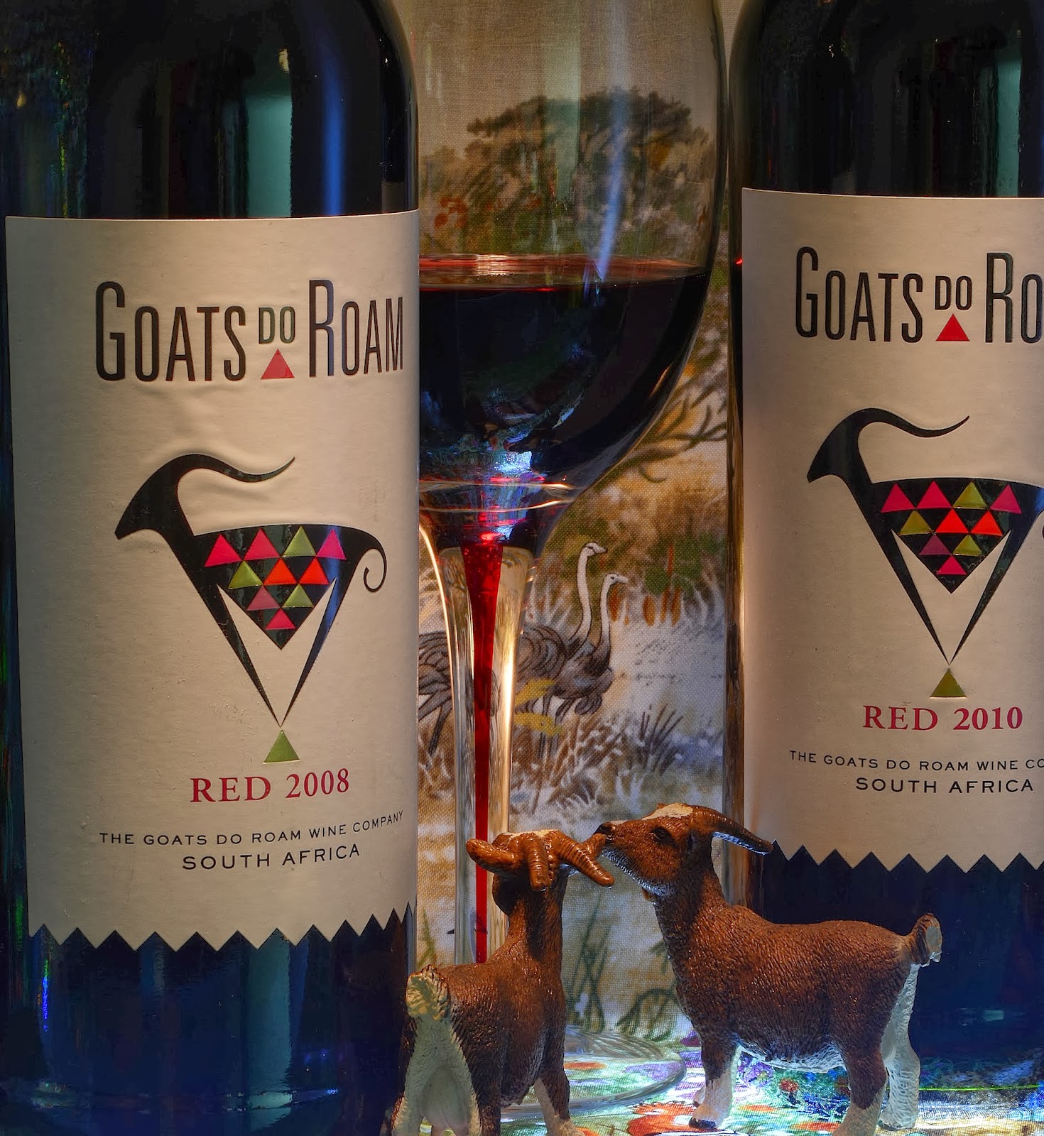 New Hampshire Wine-man: Goats Do Roam 2008 and 2010 Red Wine