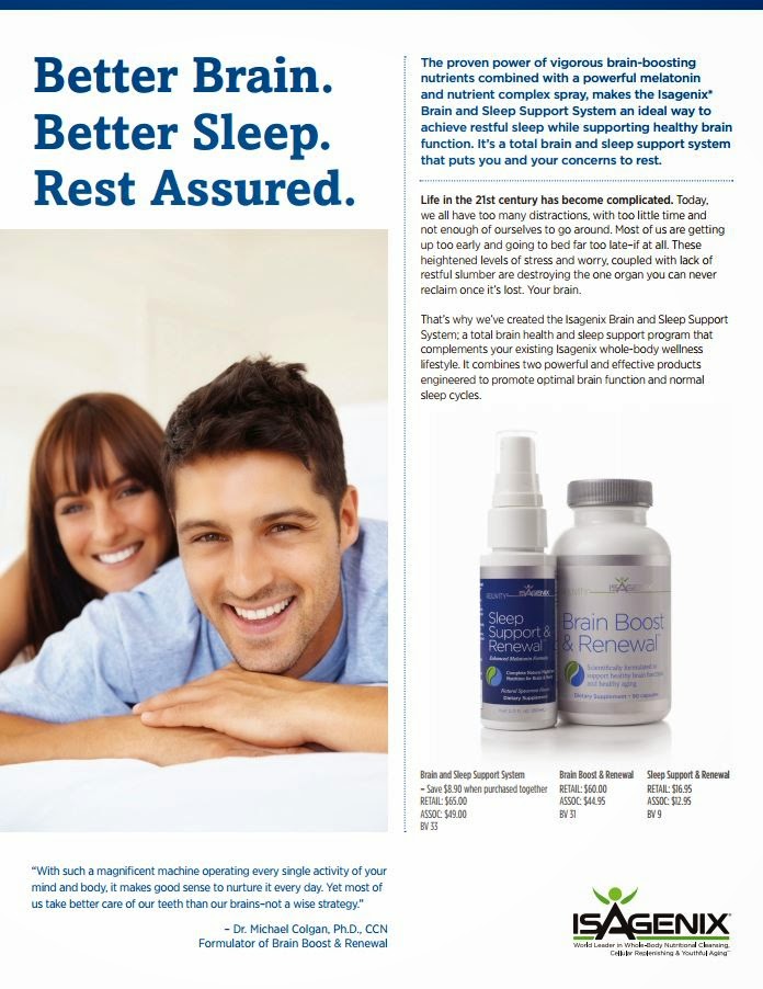 Kudos: Isagenix Brain and Sleep Support System
