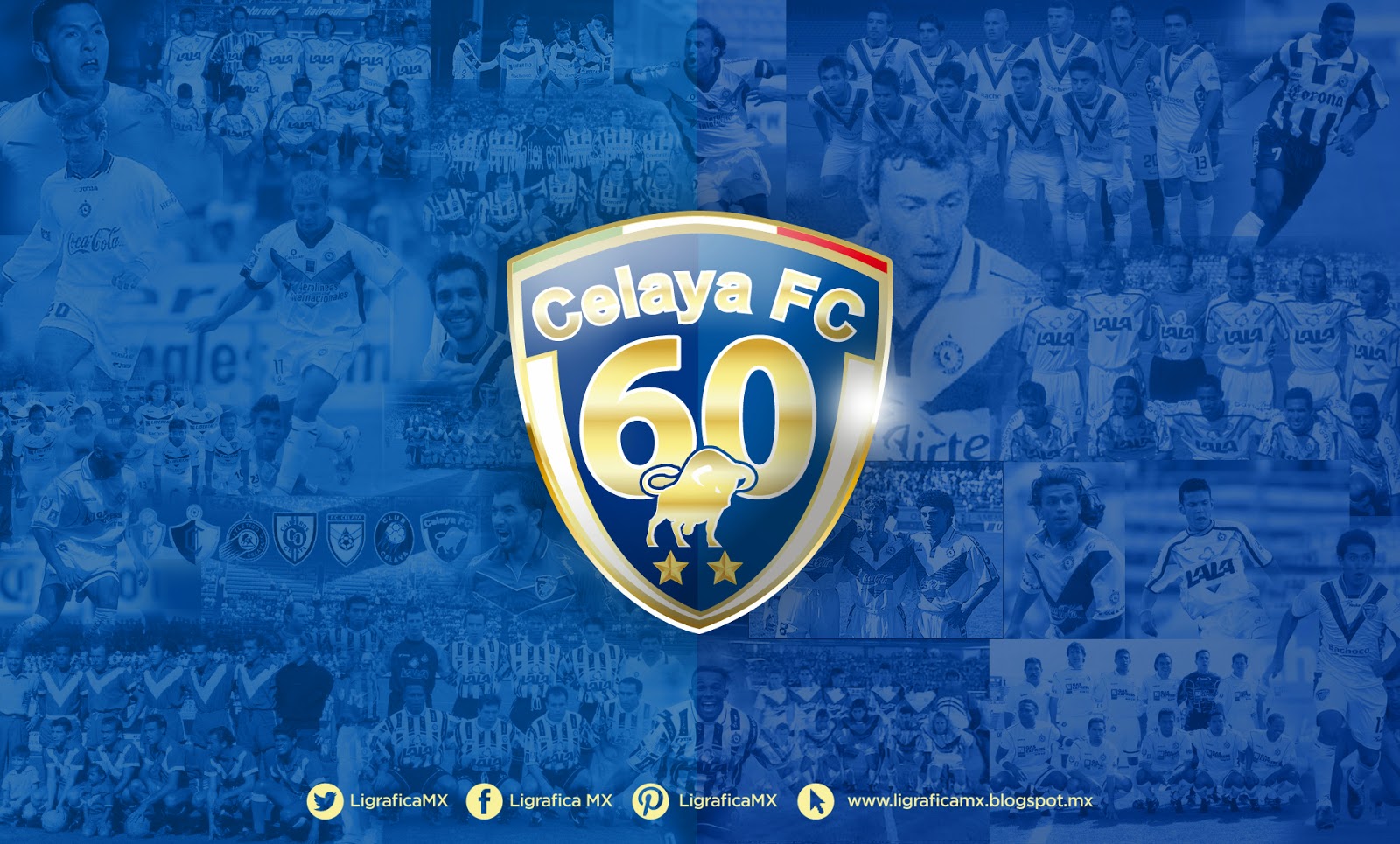 Ligrafica MX: Celaya FC • 60 años • 060214CTG
