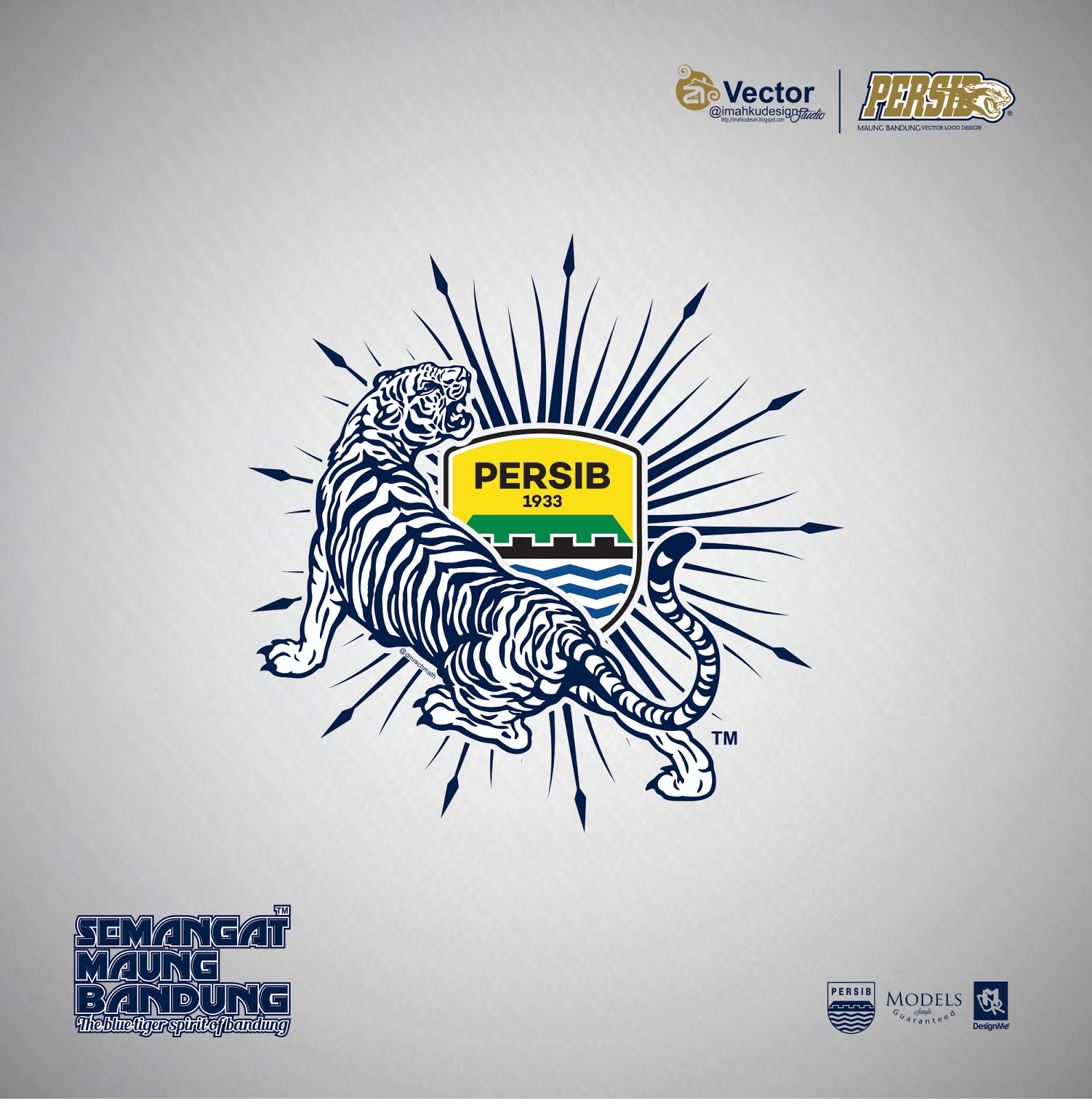 PERSIB BANDUNG LOGO VECTOR (AI,EPS,CDR) | Imahku Desain