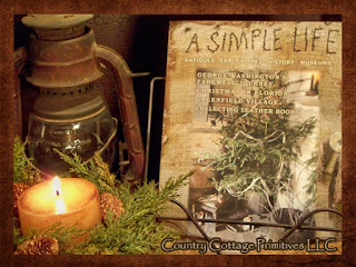Country Cottage Primitives: A Simple Life Magazine- Winter 2012 Issue