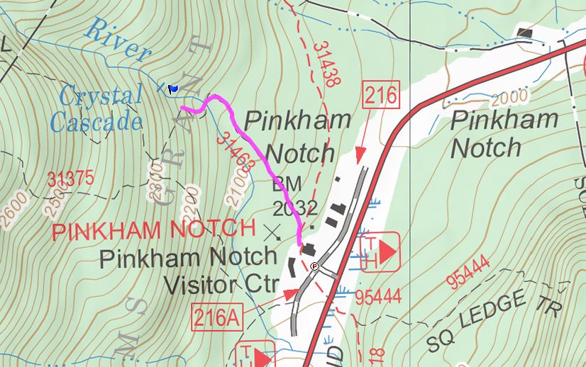 Waterfall Hero Hikes: Crystal Cascade (Pinkham Notch)