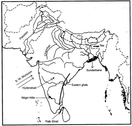 ICSE Solutions for Chapter 2 Map of India Class 10 Geography