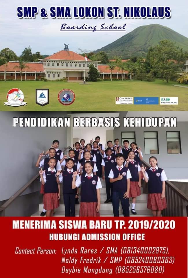 Penerimaan Siswa Baru SMP/SMA Lokon Boarding School ~ Losnito NEWS ...