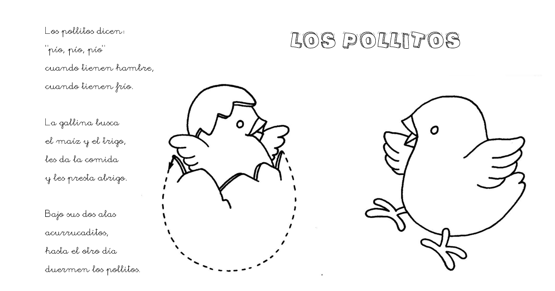 ¿Qué puedo hacer hoy?: Los pollitos dicen