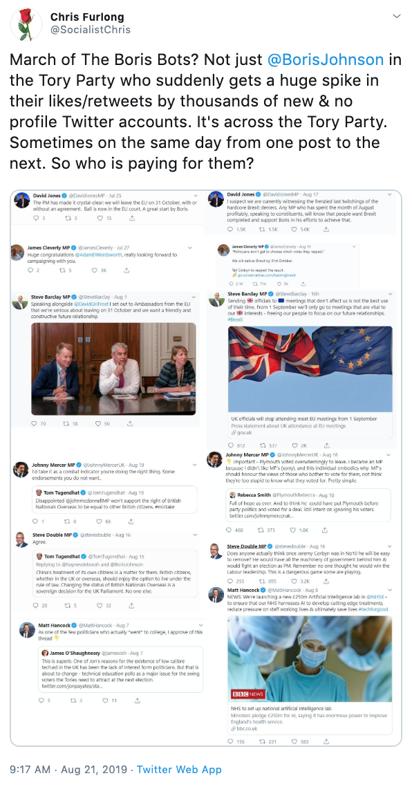 Zelo Street: Boris Bot Army ON THE MARCH