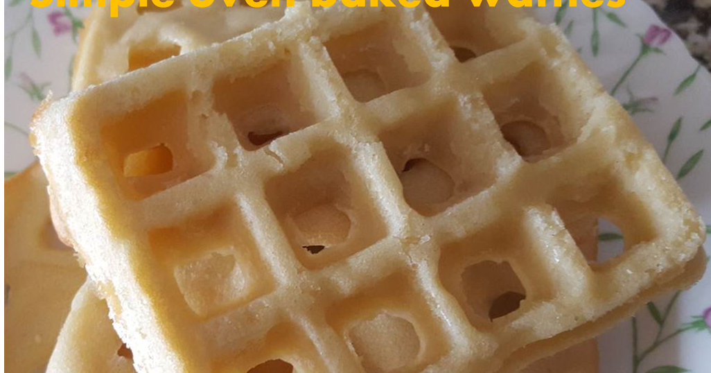 Simple oven baked waffles |Keeping it Real