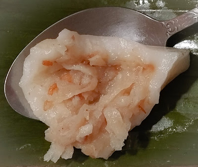 (Eat to Live) or (Live to Eat): Yam Coconut Kuih