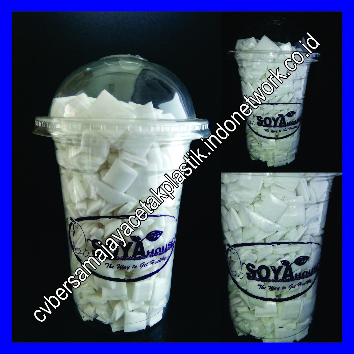 Sablon Gelas Plastik Malang Murah: Sablon Gelas Plastik