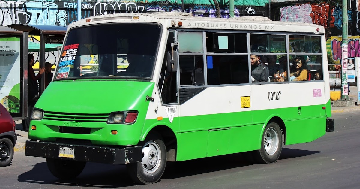 Transporte público, autobuses y microbuses CDMX.: Microbus Chevrolet ...