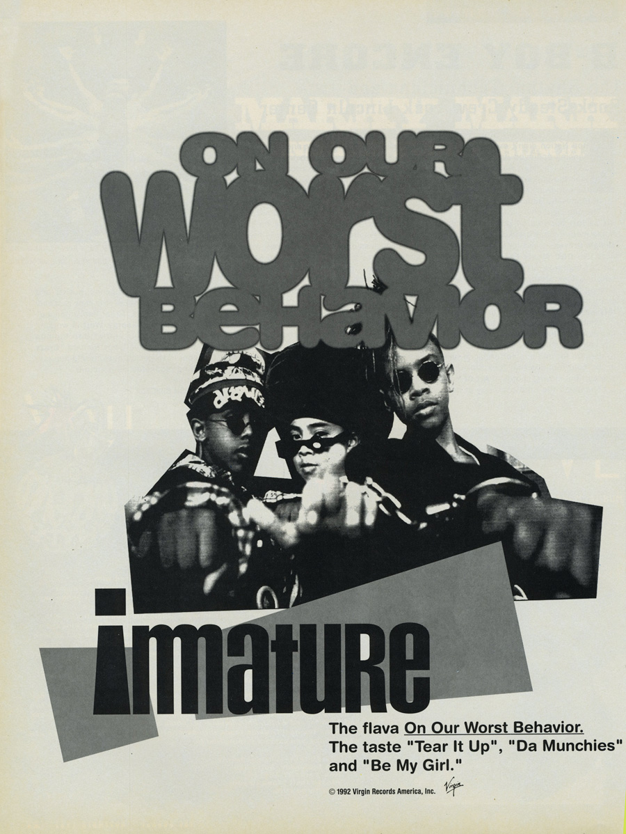 Immature On Our Worst Behavior