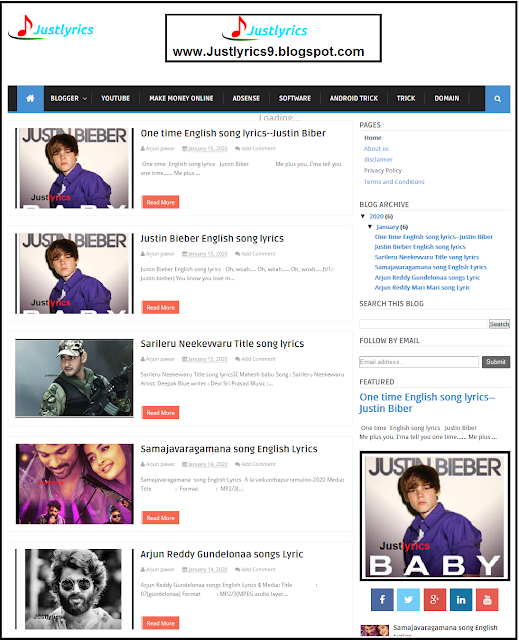 Best lyrics website-2020 - WTFNews