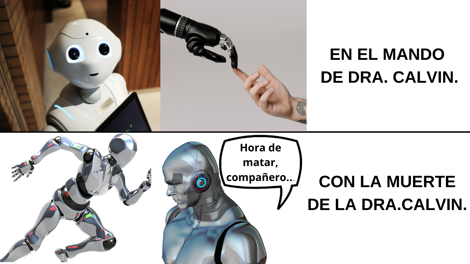 Yo, robot- Ensayo y meme.