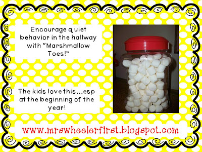 Mrs. Wheeler's First Grade Tidbits: Behavior Management