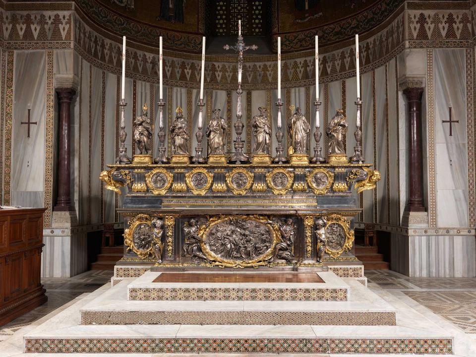 Altar Statues of the Cathedral of Monreale by Luigi Valadier ...