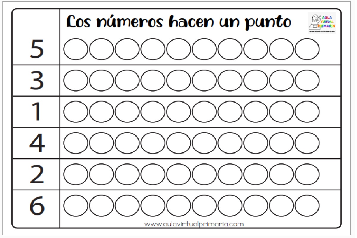 Divertidas Actividades De Reconocimiento De Números ~ DIPLOMAS GAFETES ...