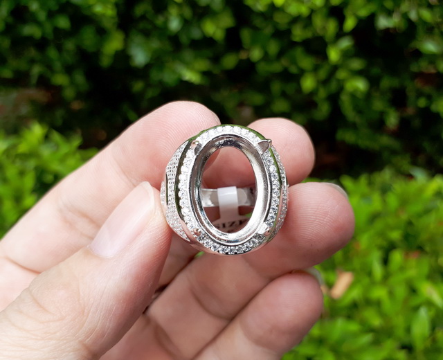 CNC virtual: Jual: Ring Perak Hongkong 925 Kombinasi Batu Zircon Indah ...