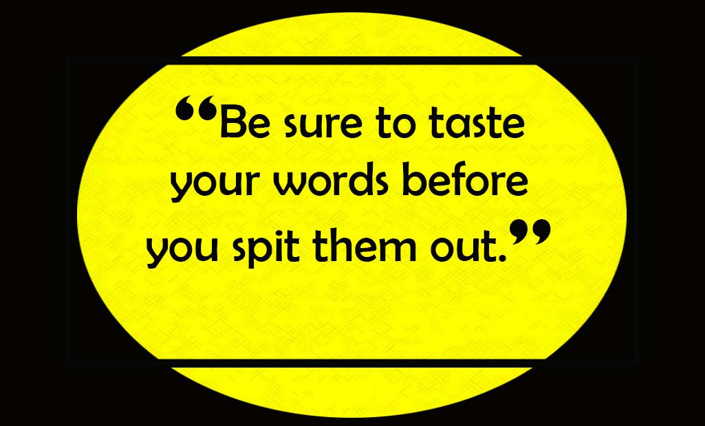 Power of words quotes