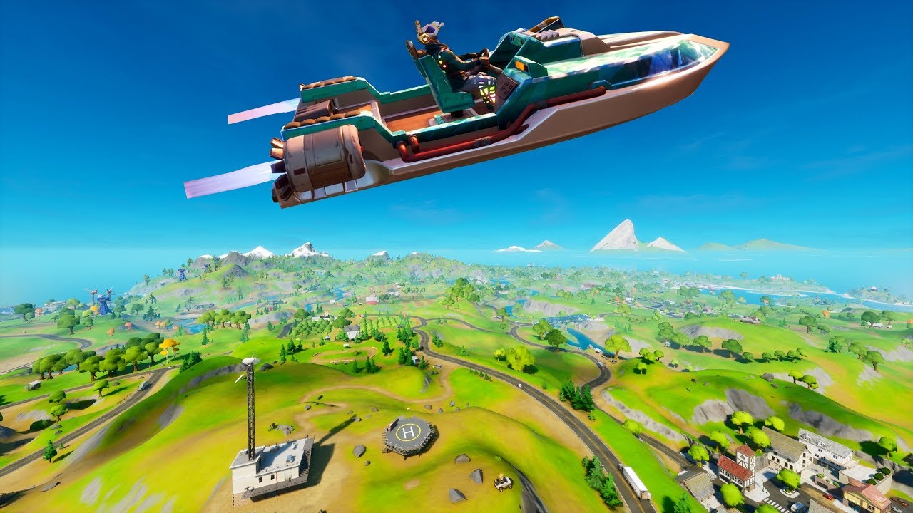 How to Fly a Boat in Fortnite