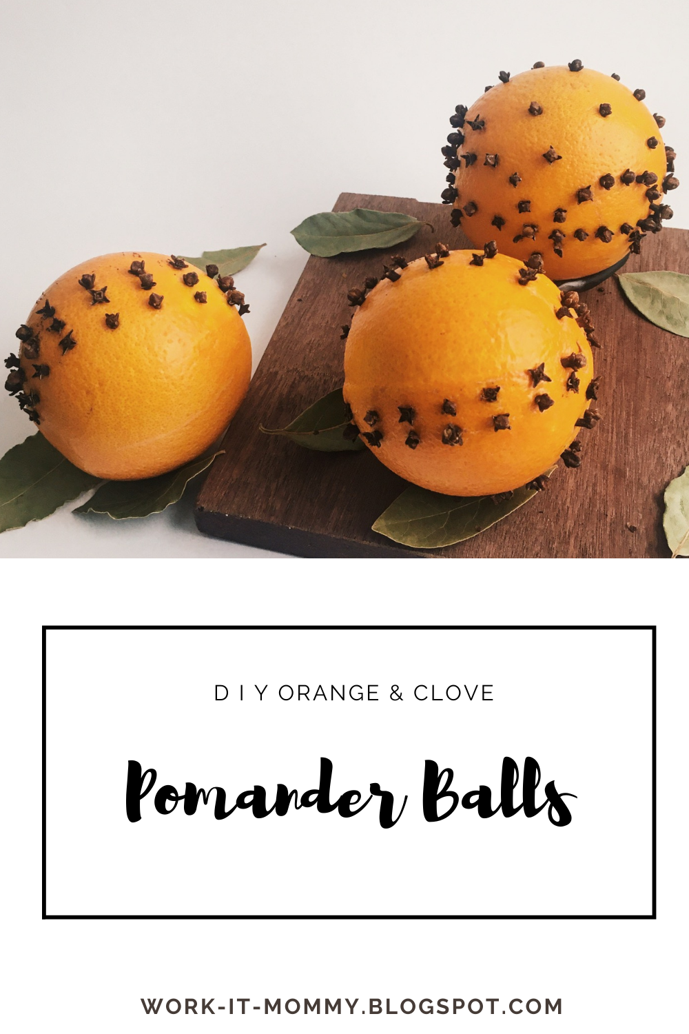 Work it Mommy: DIY Pomander Balls // Deck the Halls {Christmas craft}