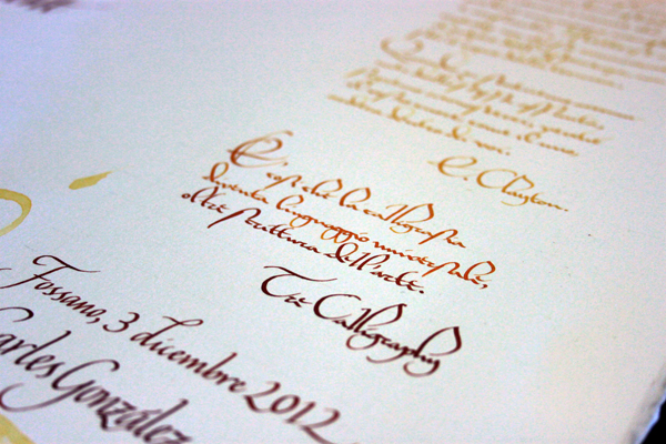 Cal.ligràficament parlant...: A presto! Fossano, 3 months of Batarde ...