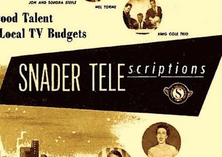Snader Telescriptions | Swing City Radio - Big Band and Swing Radio ...