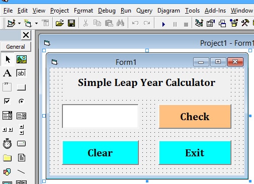 How to check the year is leap year or not in visual basic 6