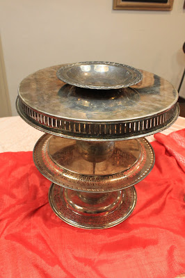 Homemade 3 Tray Silver Stand | Our Refined Farmhouse