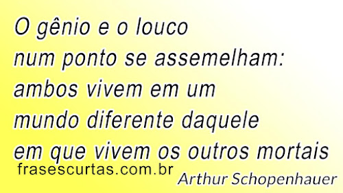 Frases Inteligentes para Refletir sobre o Mundo - Frase Curta
