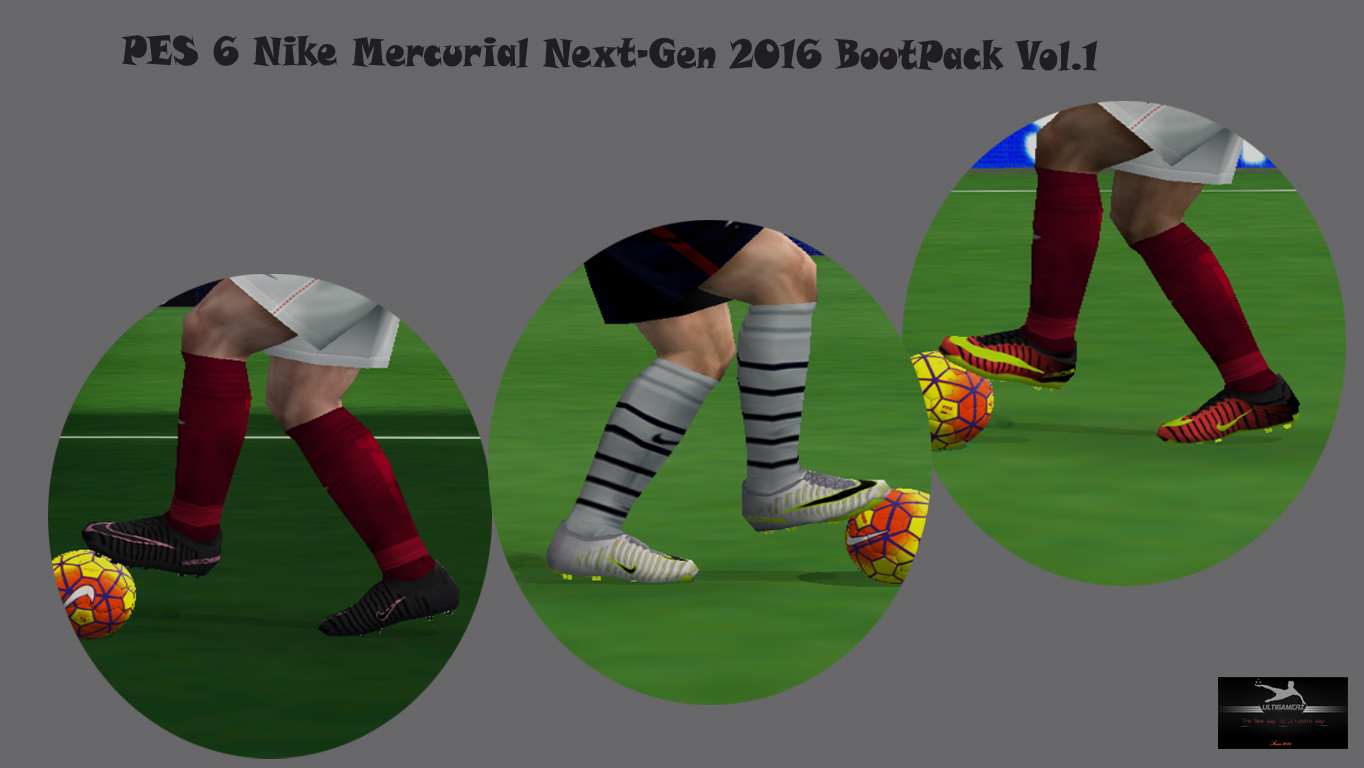 PES 6 Nike Mercurial Next-Gen Bootpack 2016 - pes games