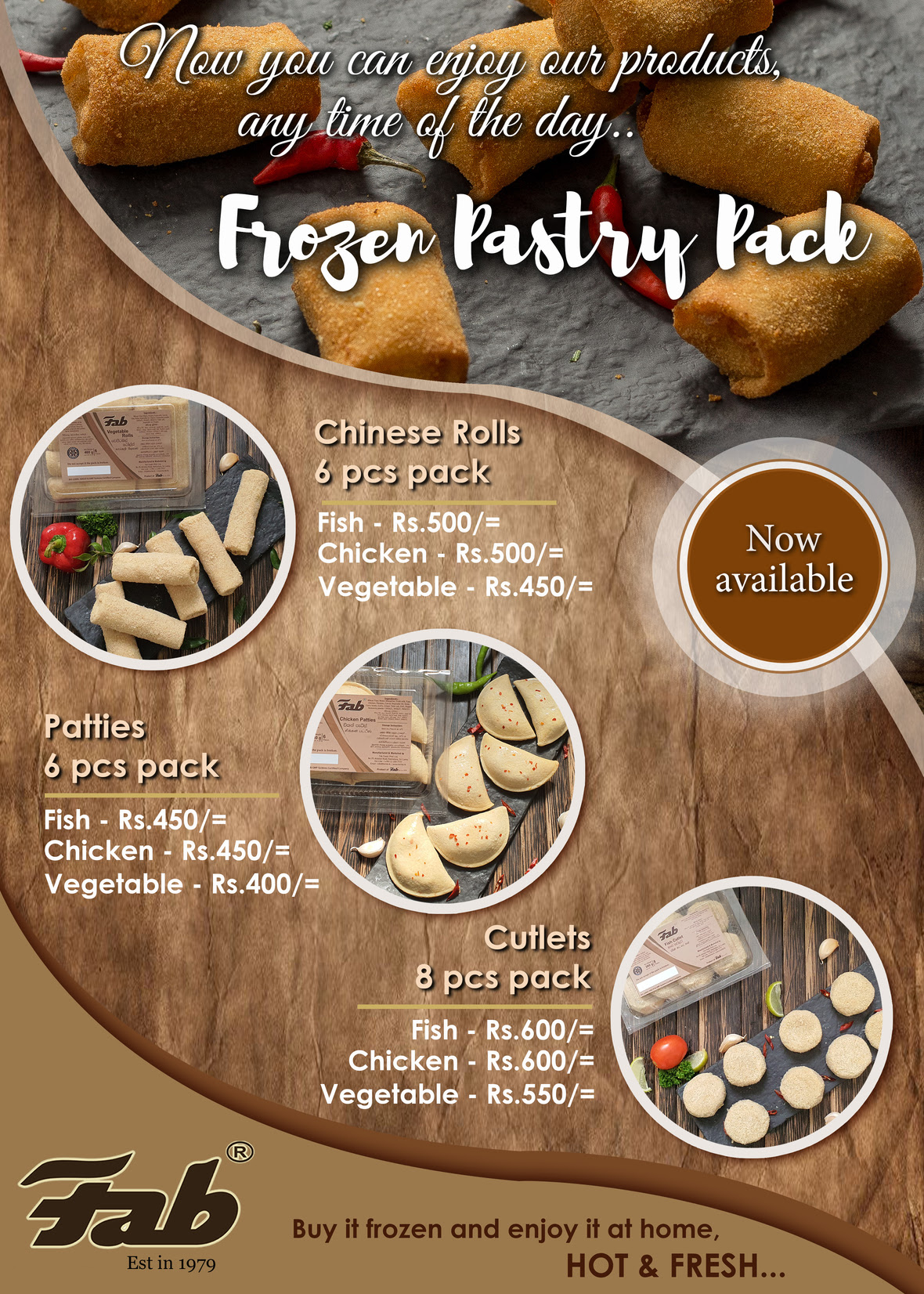 Frozen Pastry Pack by The Fab