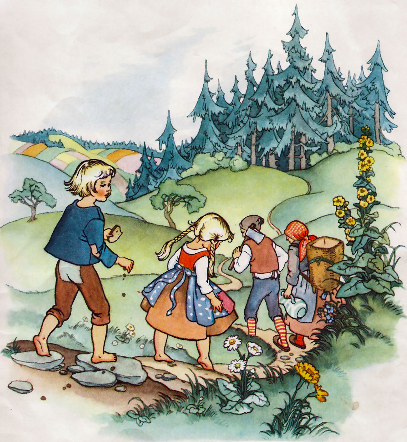 Soloillustratori: Le fiabe classiche illustrate dalla Kuhn