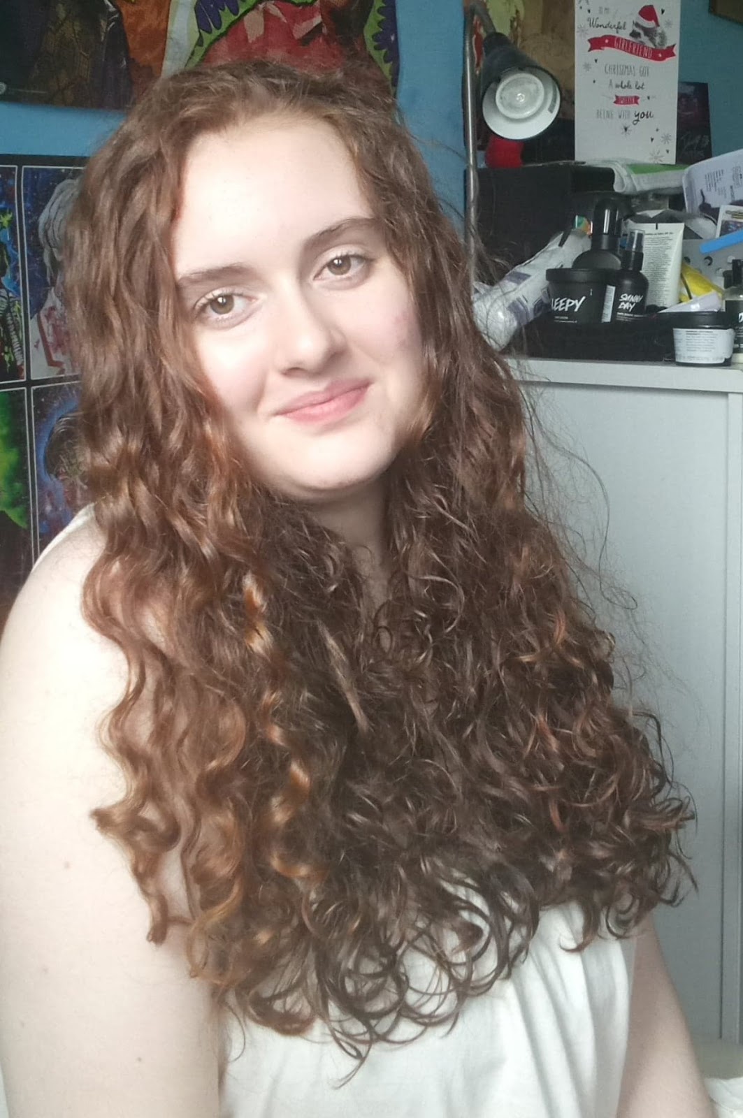 My new curly hair routine for 3A/3B curls
