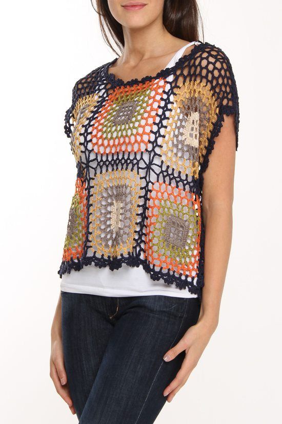 Ergahandmade: Crochet Top + Diagram