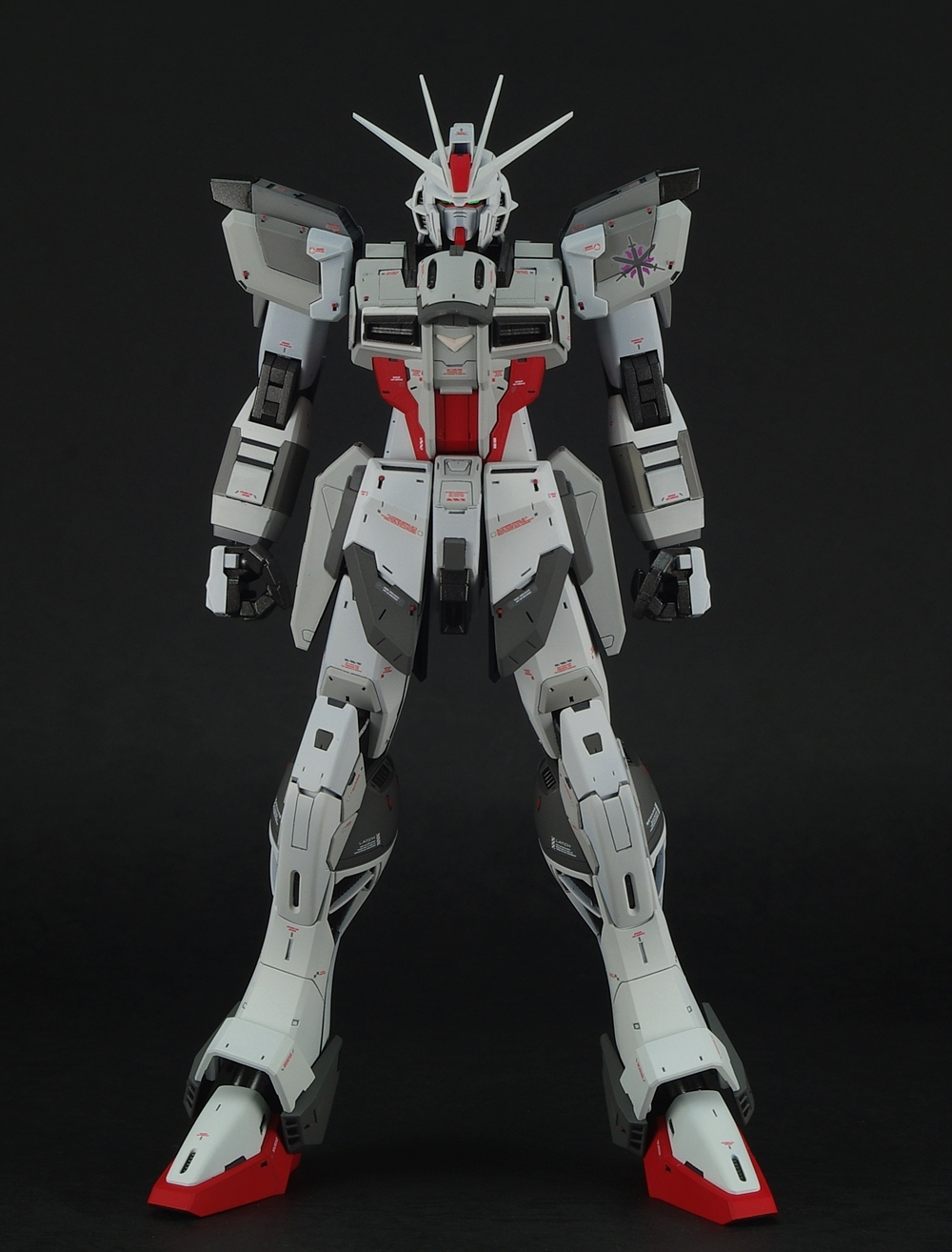 GUNDAM GUY: MG 1/100 Impulse Gundam Blanche - Custom Build