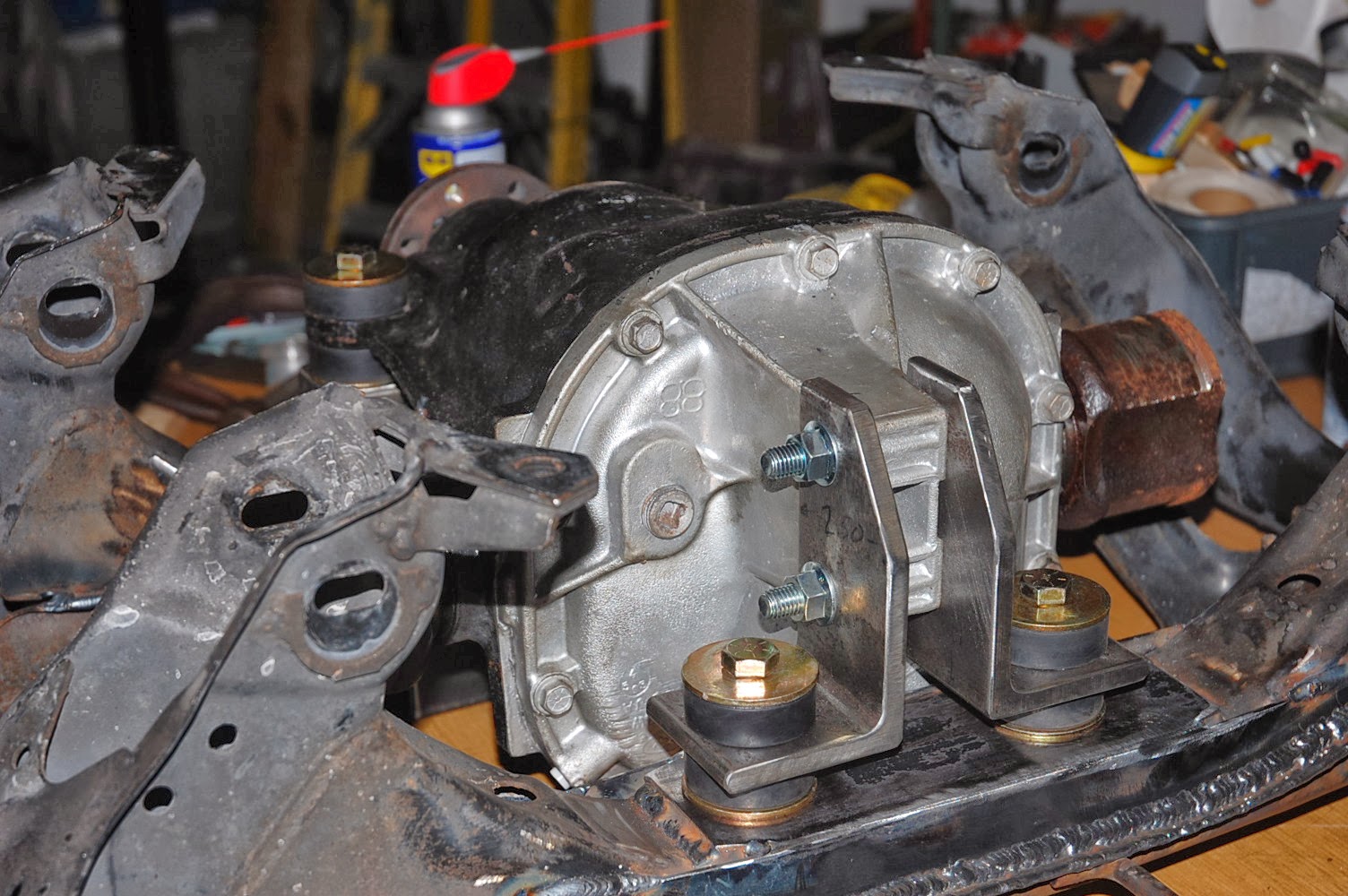 MiataV8 Conversion: Rear subframe