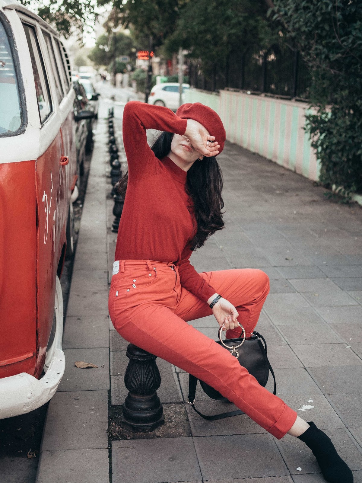 WEARING ALL RED - GOSSIPSTYLE