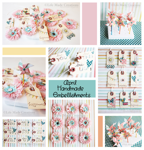 Life Made Creations: Handmade Embellishments