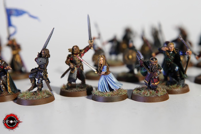 LOTR Rohan miniatures painted by Decay |Don Suratos aka DC23