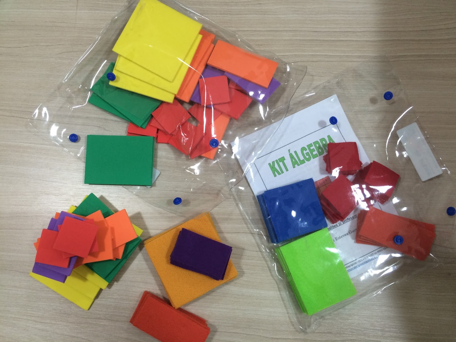 PIBID Birigui: Laboratório de Educação Matemática - Kit Álgebra